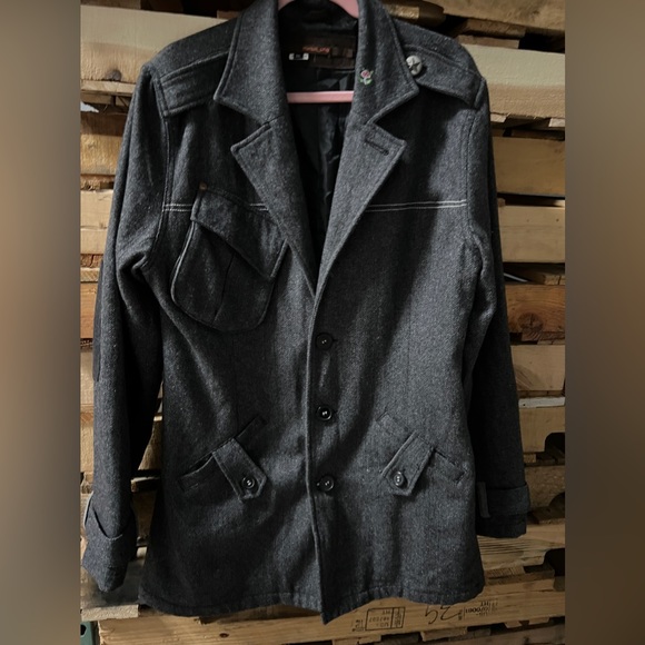 Minus Ung | Jackets & Coats | Minus Ung Long Coat Wool Xl Vintage And ...